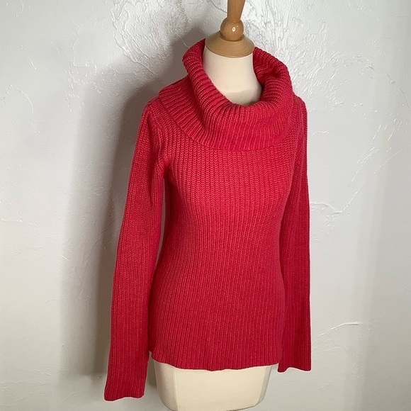 Forenza | Sweaters | Vintage 8s Forenza Chunky Knit Cowl Neck Sweater ...